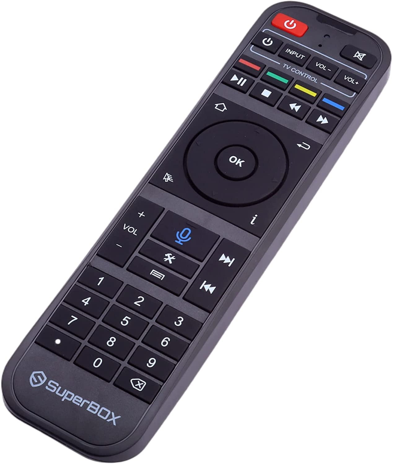 SuperBox Remote Control for s3 Pro s4 Pro, Elite + Elite 2,3 (Voice), New, 1 Year Warranty ...