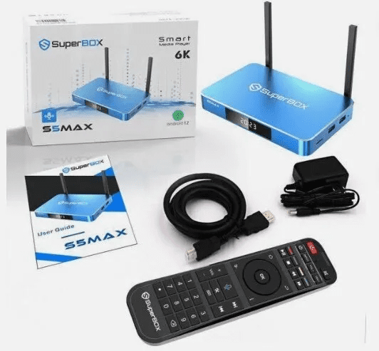 SuperBox S5 Max 2024 Version Smart TV Box - 6K Ultra HD with 4GB RAM ...