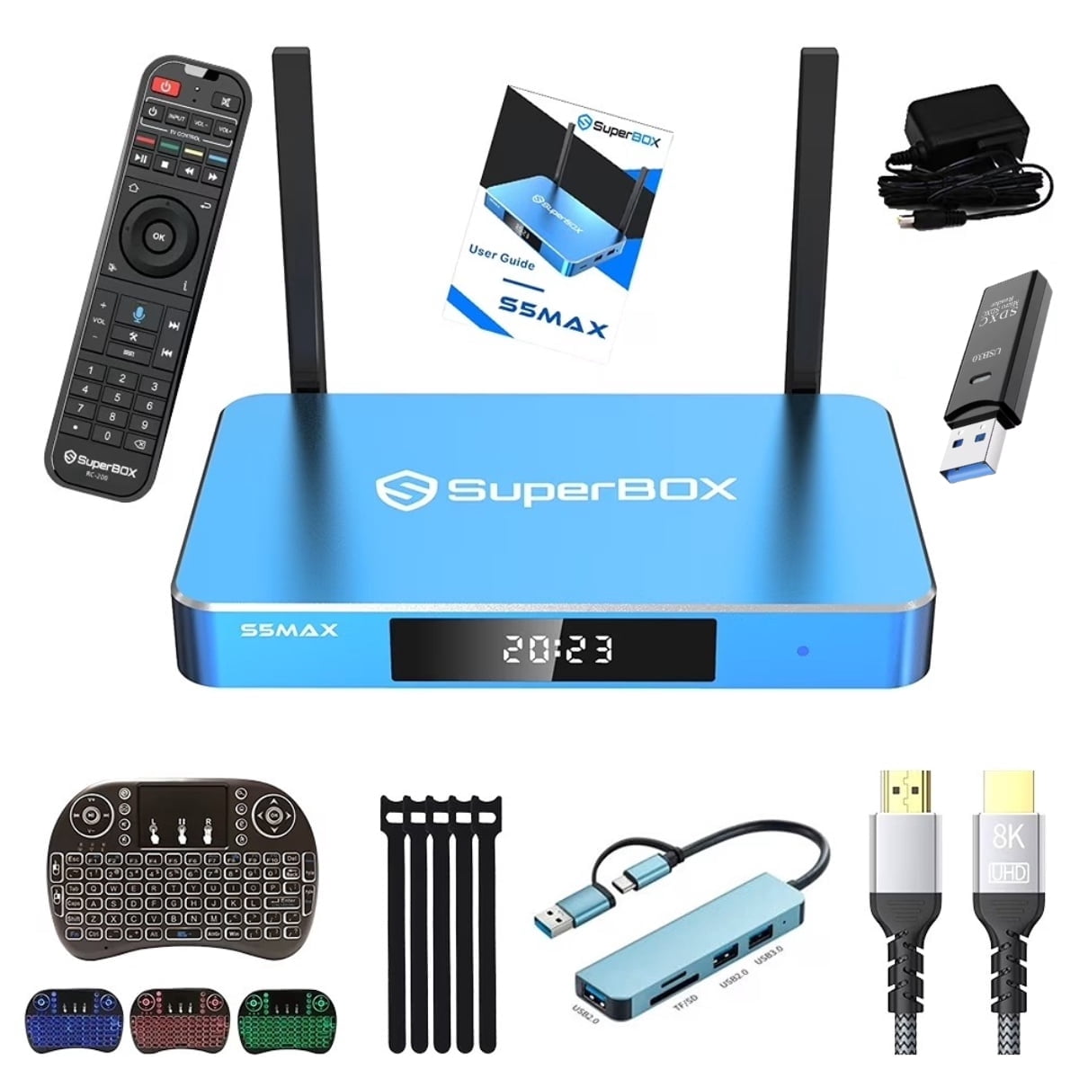 SuperBox S5 Max|2025 Model|4G+64G| |6K Hd|Parental Control Time ...