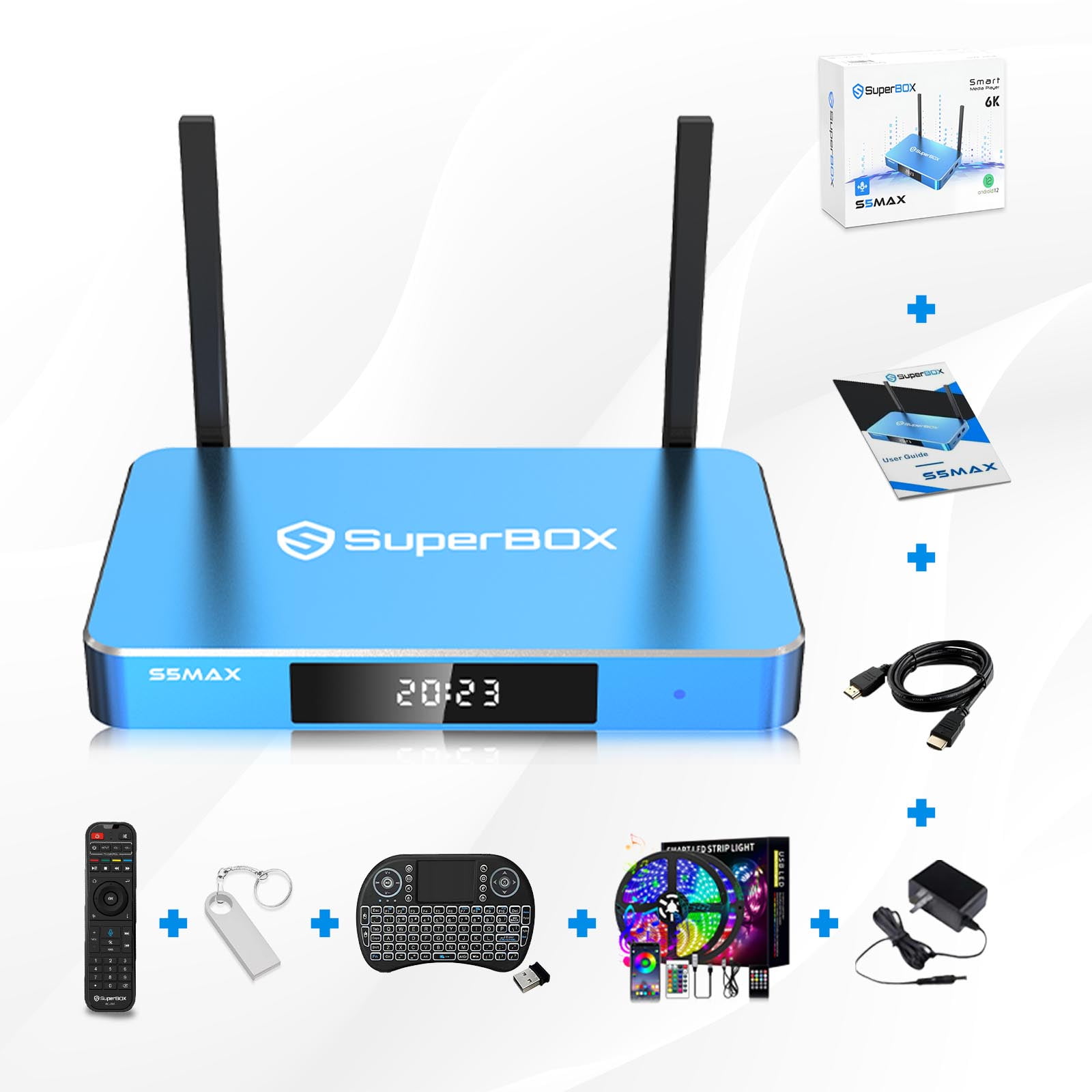 SuperBox S5 Max Premium Edition with Built-in Voice Control System ...