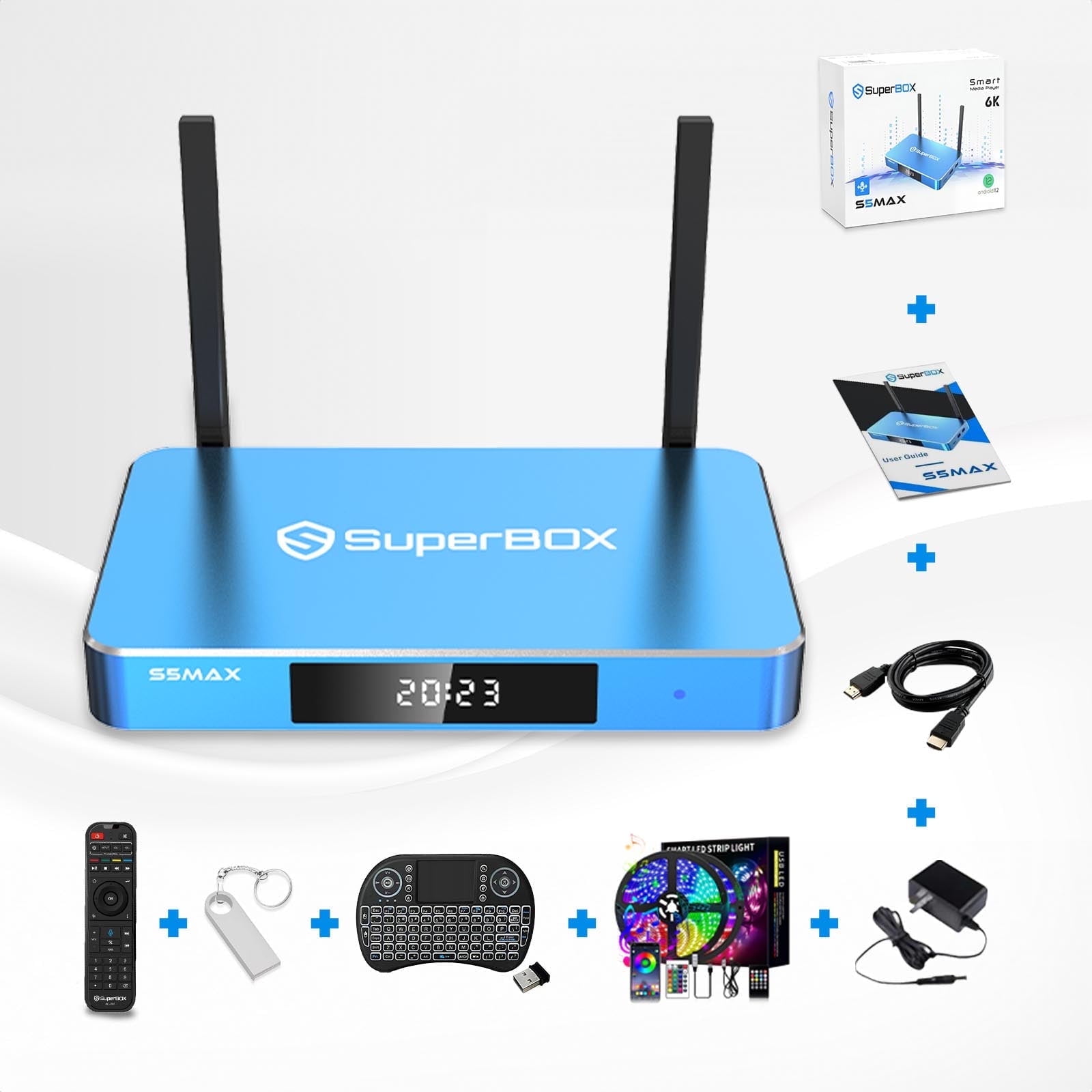 SuperBox S5 Max Premium Edition with Built-in Voice Control System ...