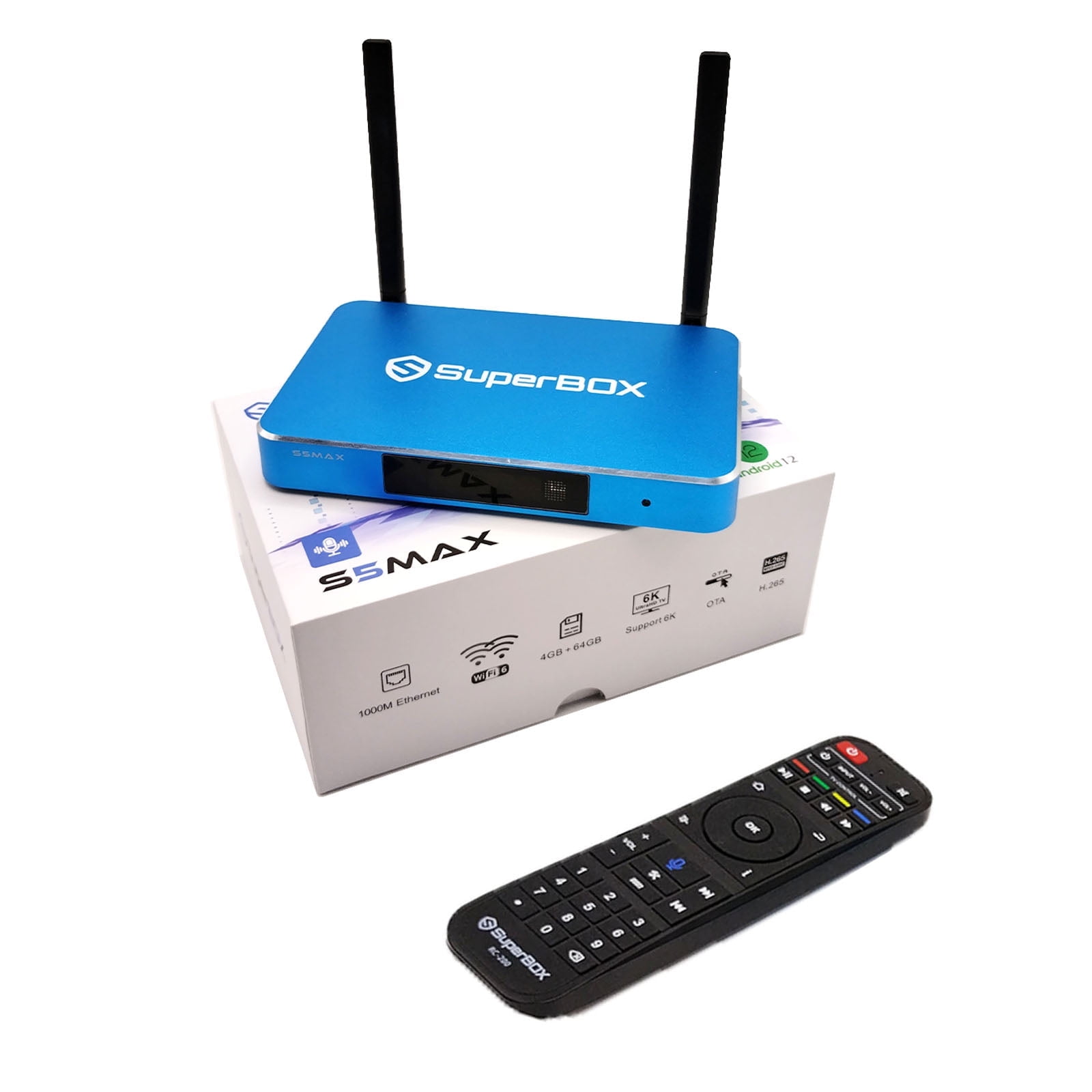 SuperBox S5 Max Premium Edition with Built-in Voice Control System ...