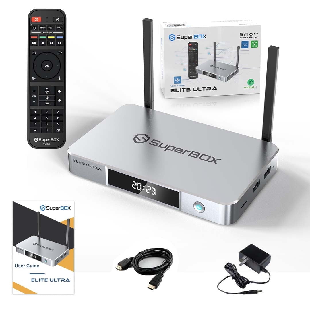 SuperBox S6 Elite Ultra 4g Ram 128g Storage with Newly Updated Voice ...