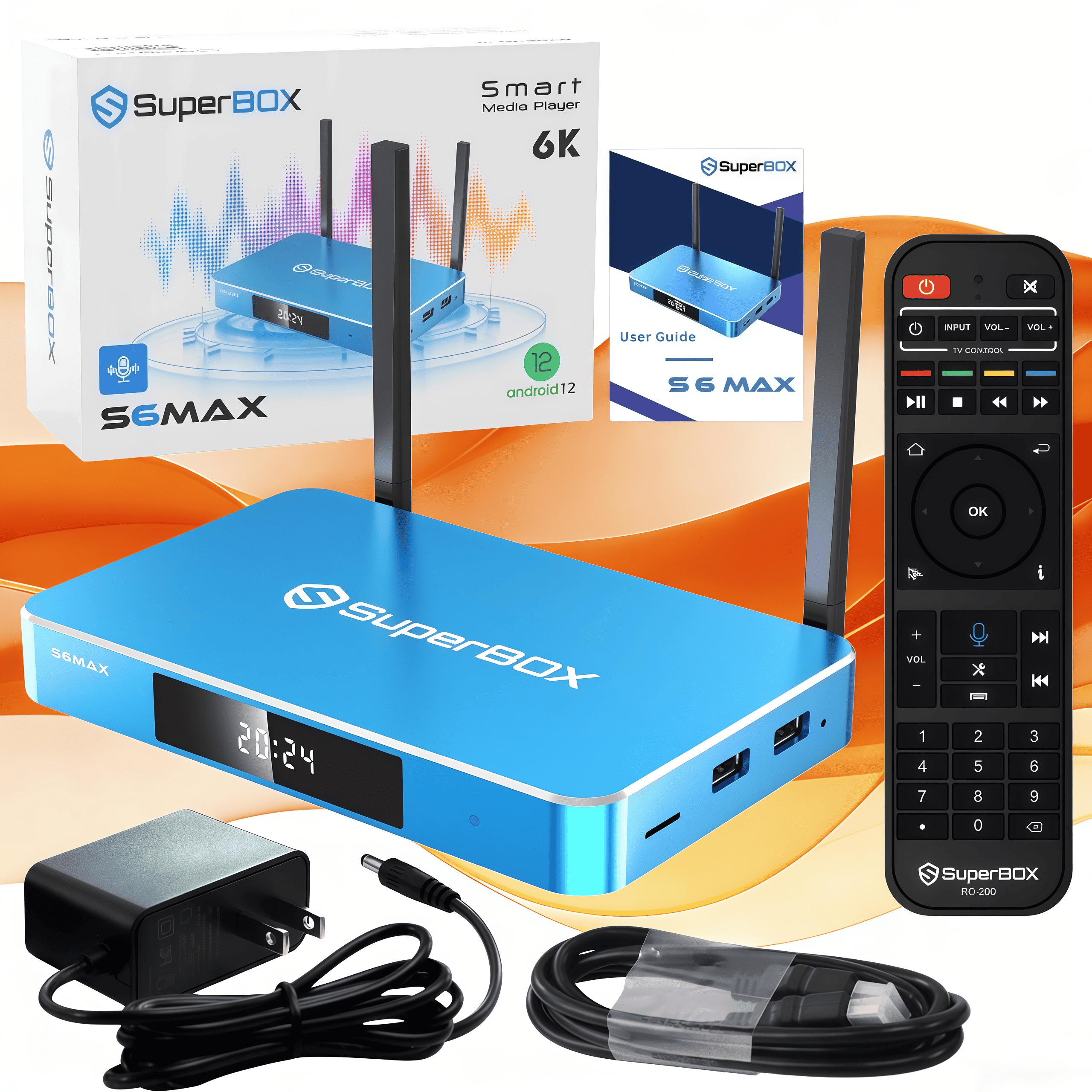 SuperBox S6 M-ax Premium Edition | 2025 Model | 8 Hours Time-Shift ...