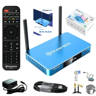 Latest SuperBox S5Pro Fully Loaded,2025 Newest Pack,4G+64G Powerful ...