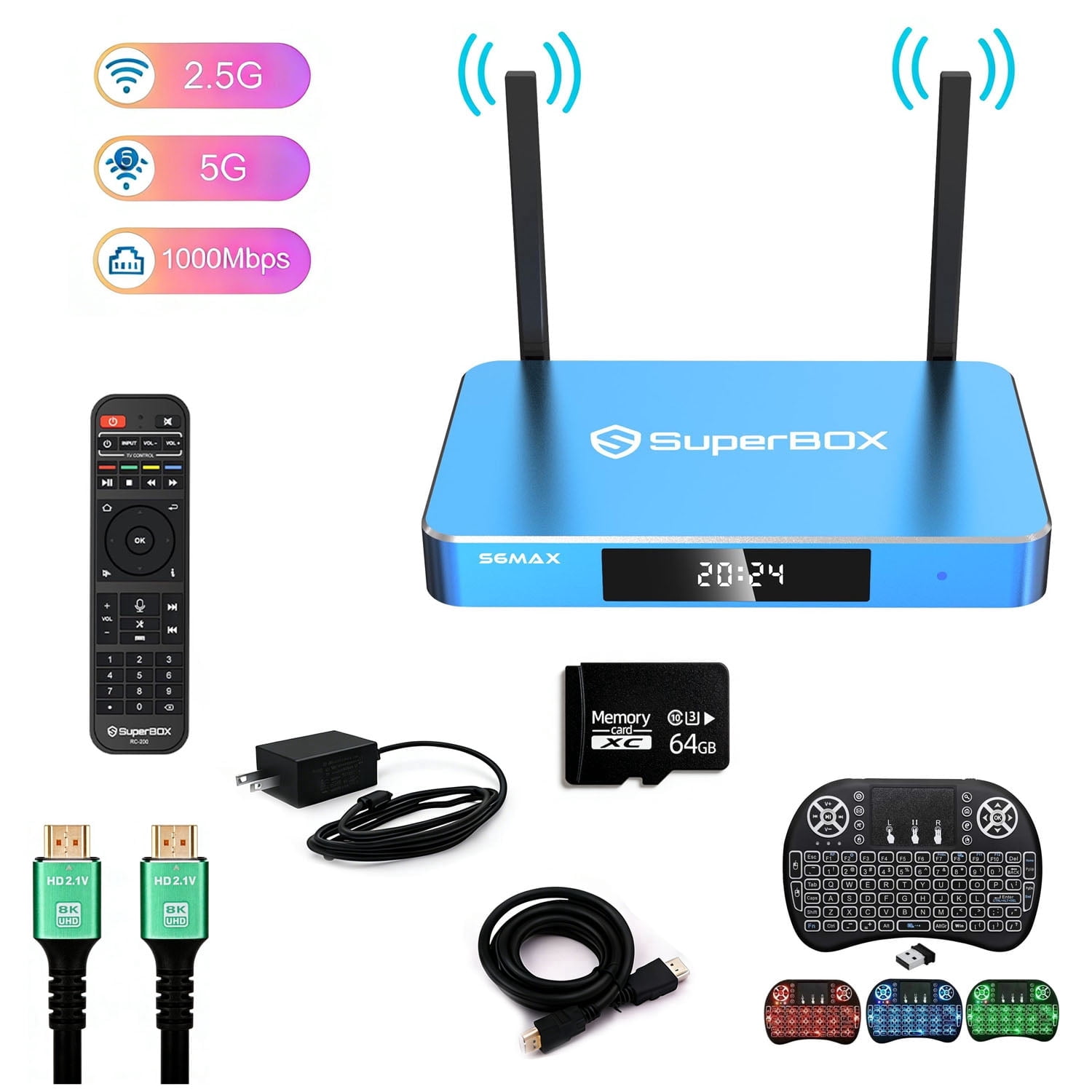 SuperBox S6 Max Premium with Built-in Voice Control System | 2025 Model ...