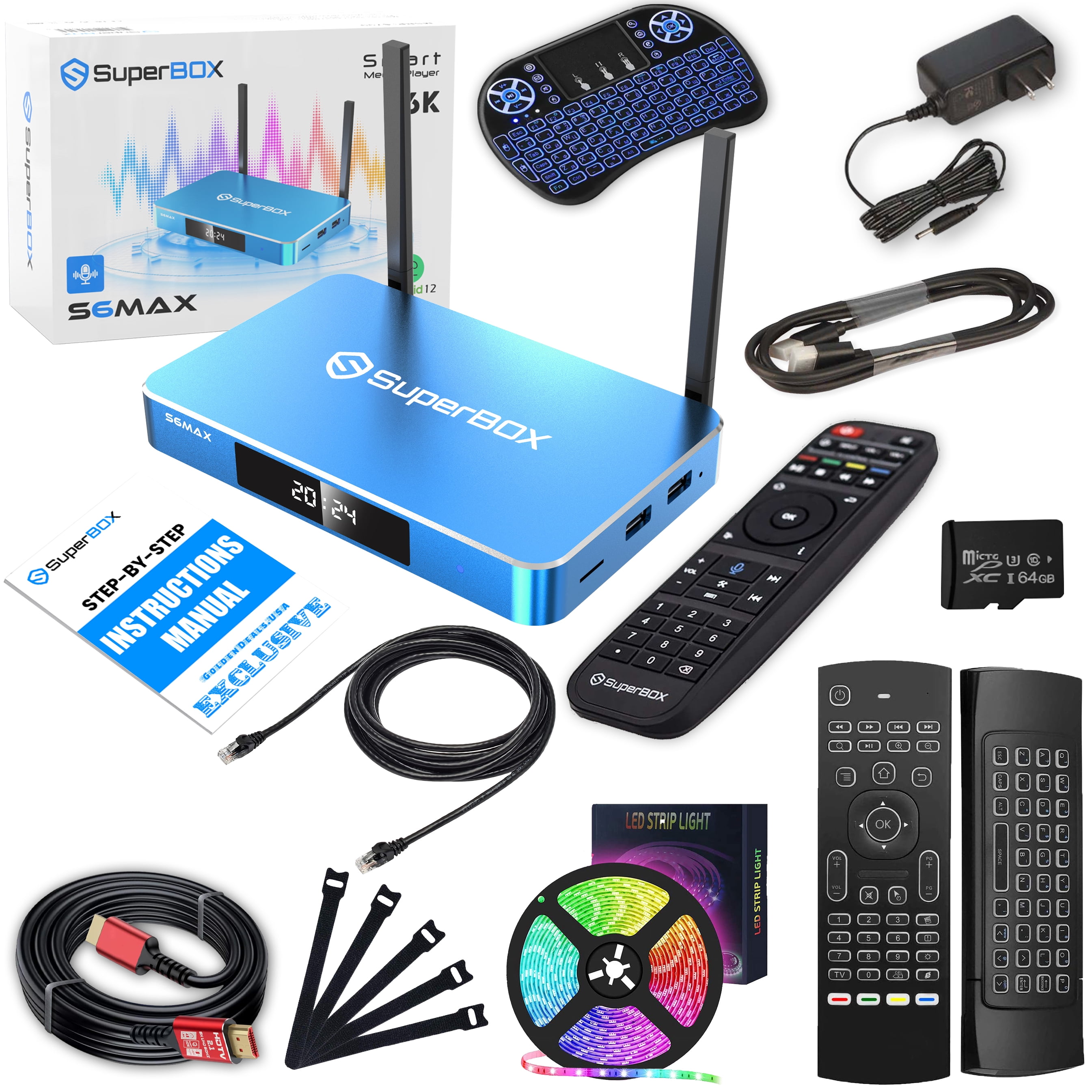 SuperBox S6 Max Premium Edition Bundle Deal | 2025 Model | Includes 8K ...
