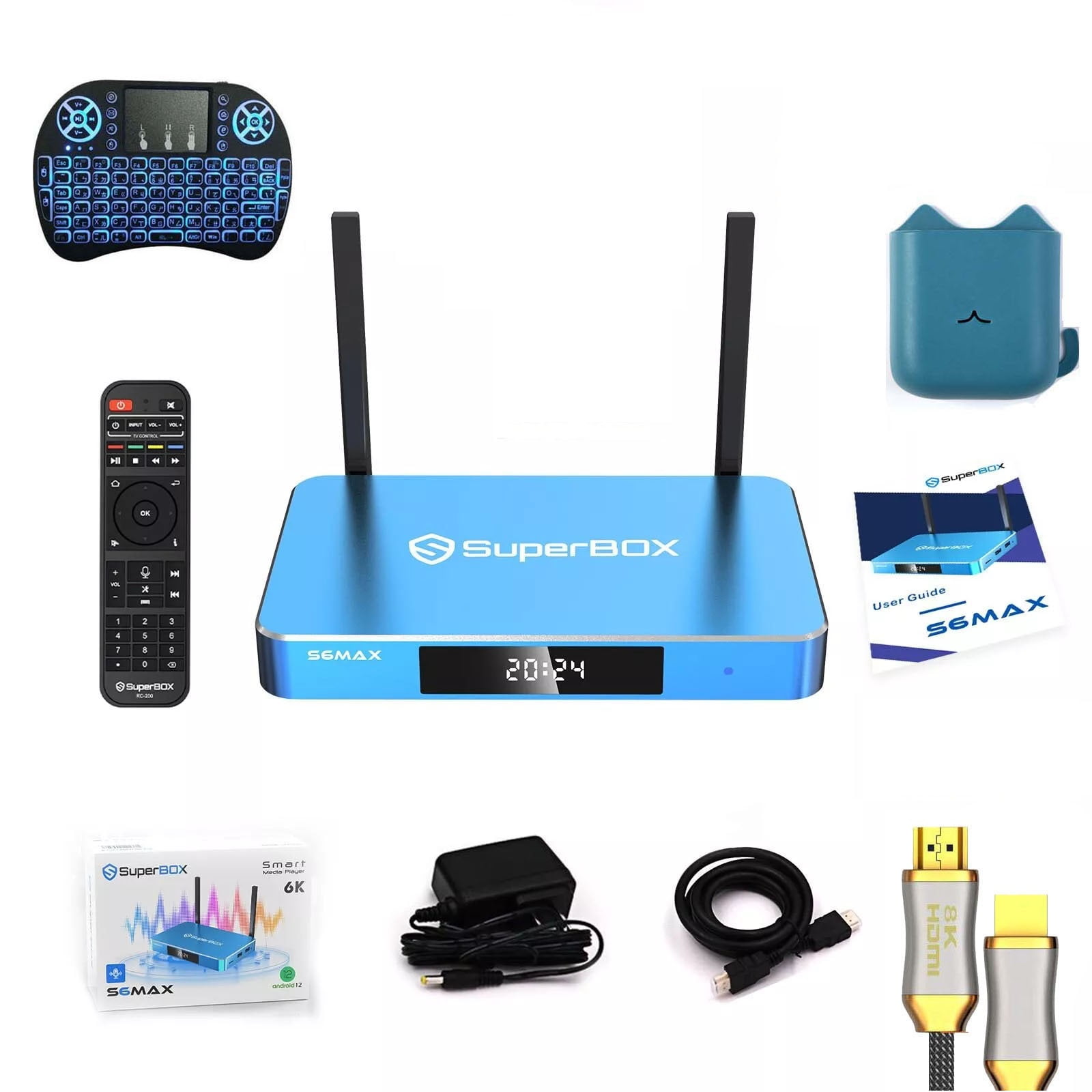 2Days Shipping SuperBox S6 Max Premium Edition | 2025 Model | 1-Year ...