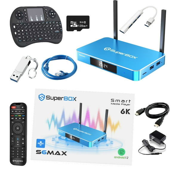 Superbox S6 Max Premium Edition With Built In Voice Control System