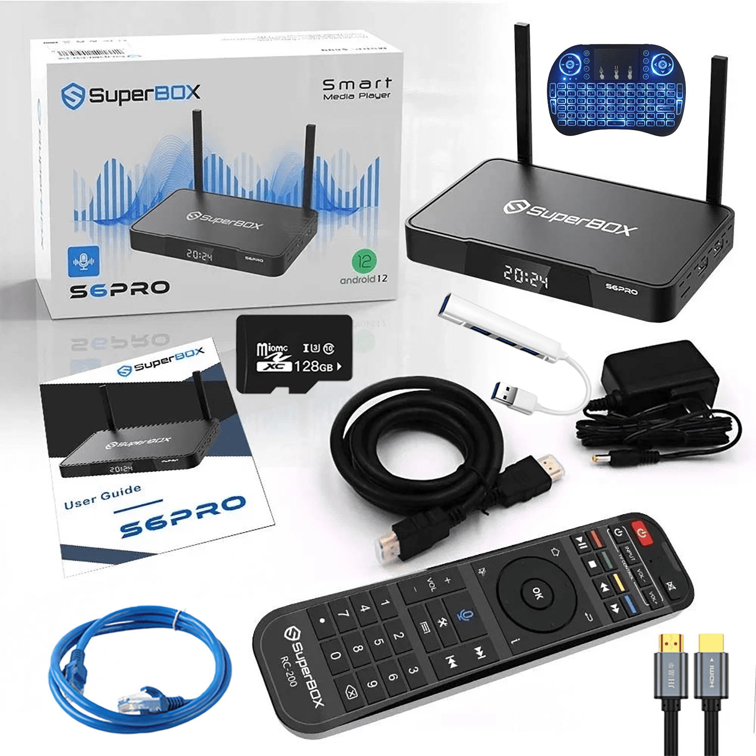 SuperBox S6 Pro| Fast 6K Processing with 4GB RAM | Expandable Storage ...