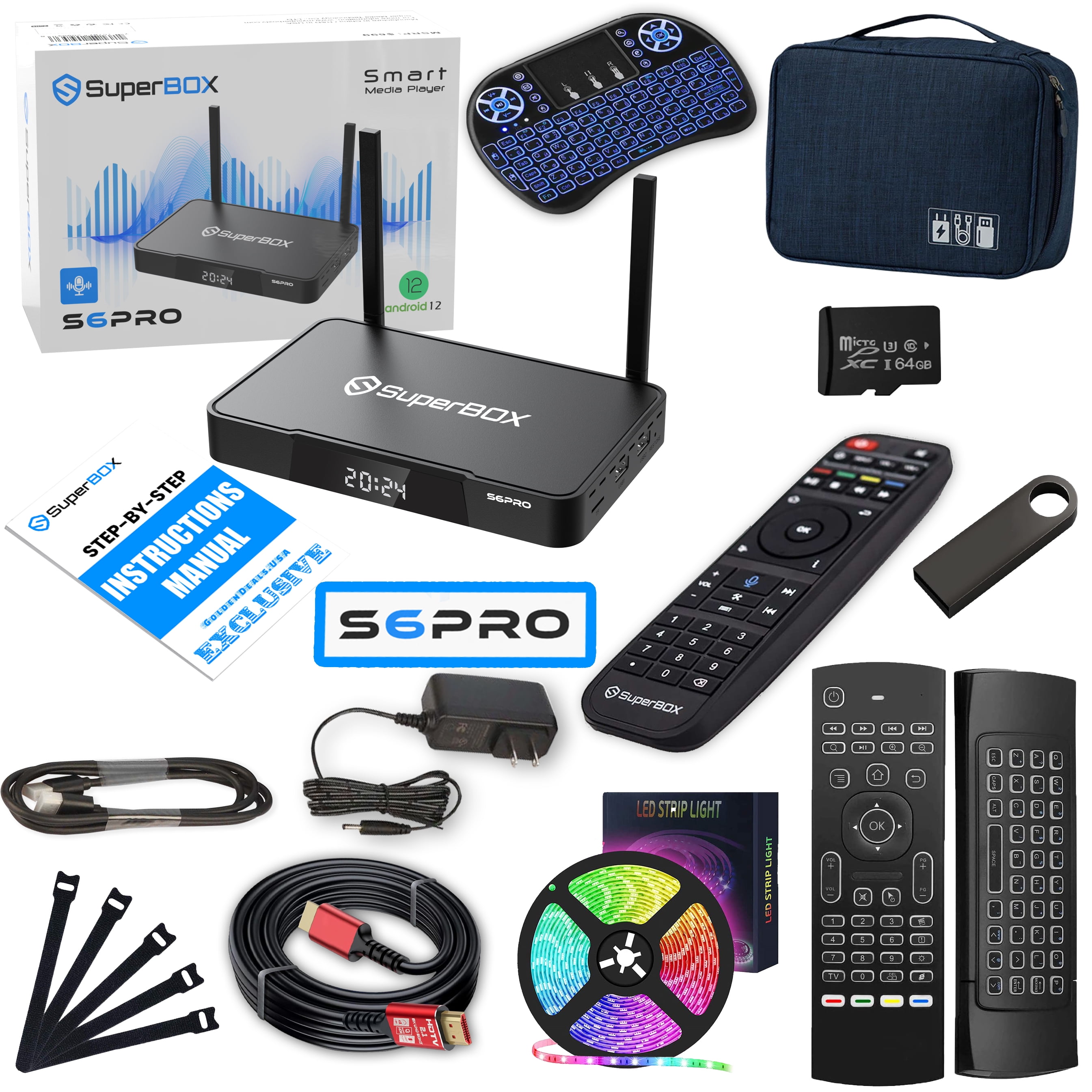 SuperBox S6 Pro Premium Edition Bundle Deal | 2025 Model | Bonus 8K ...