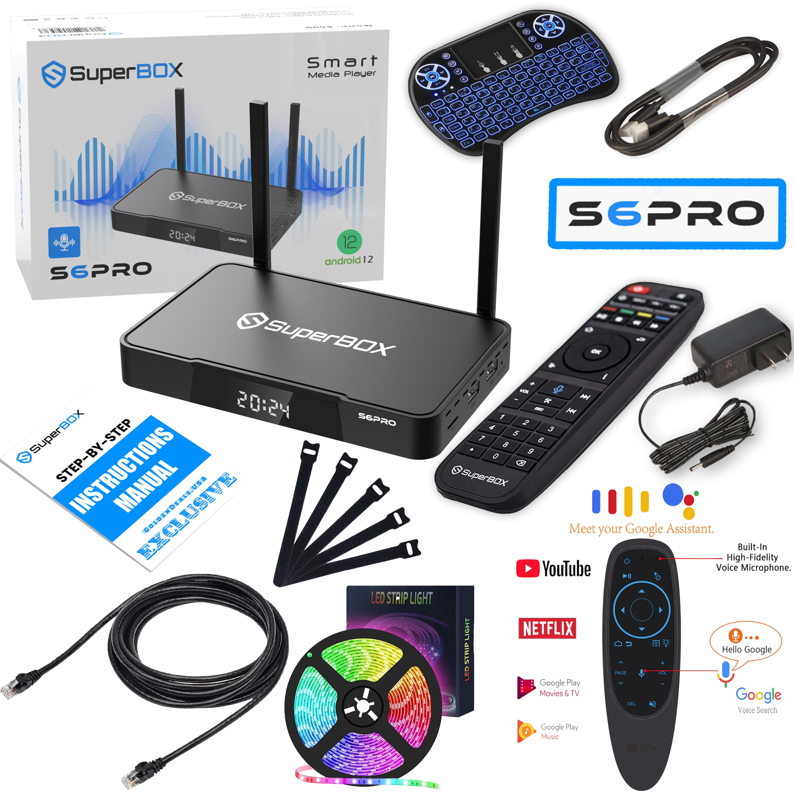 SuperBox S6 Pro Premium Edition Bundle Deal | 2025 Model | Includes ...