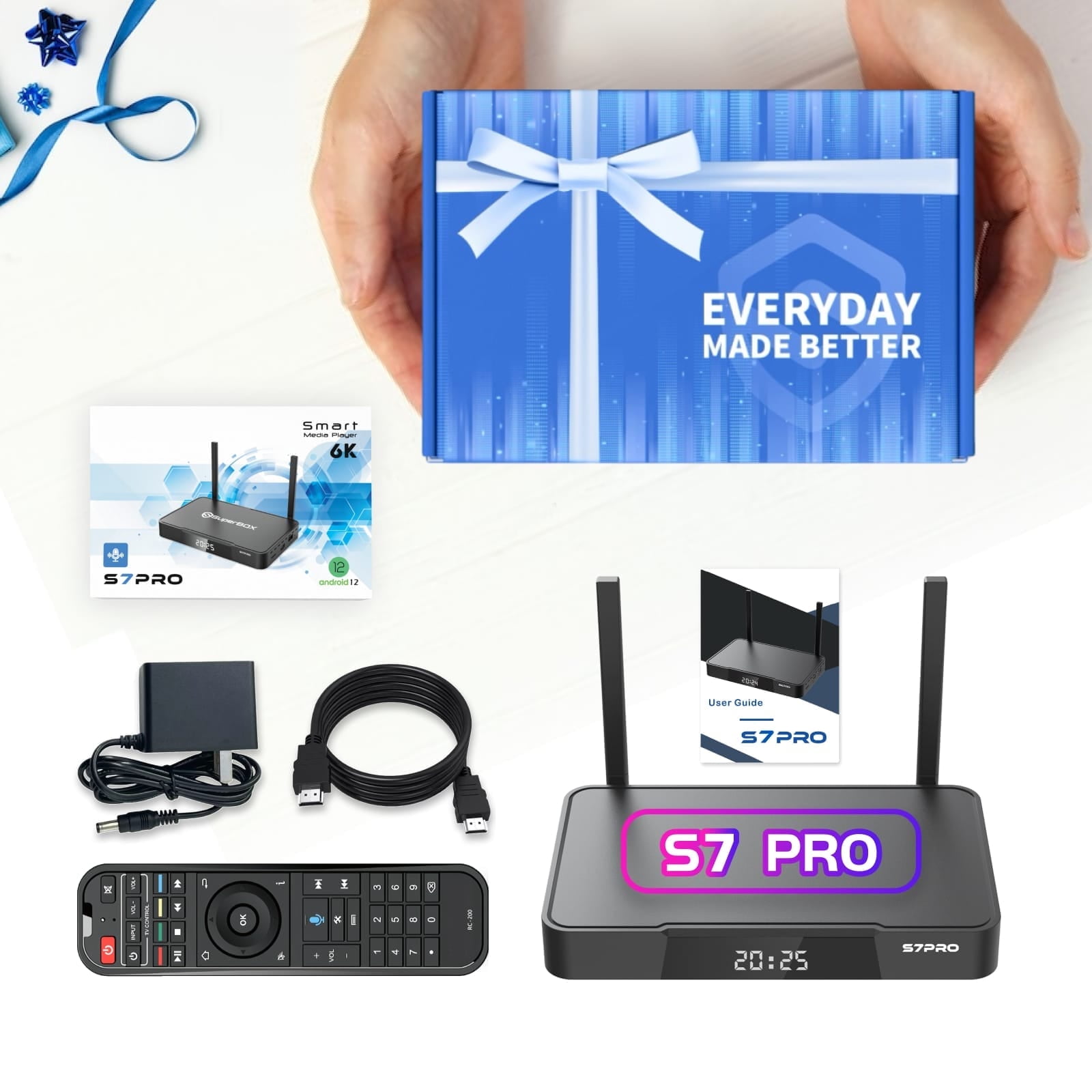 2025 New SuperBox S7 Pro: Fast 6K Processing with 4GB RAM & Expandable ...