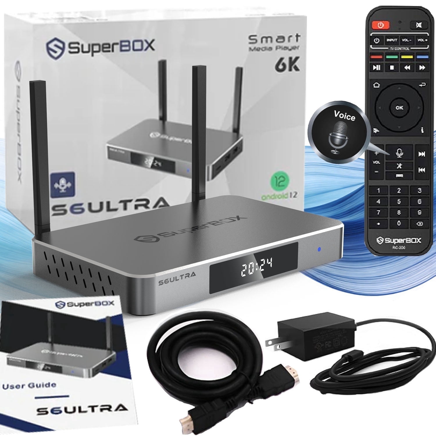 SuperBox S6 Ultra 2025 Fully Loaded | Powerful Smart Box | 6K Ultra HD ...