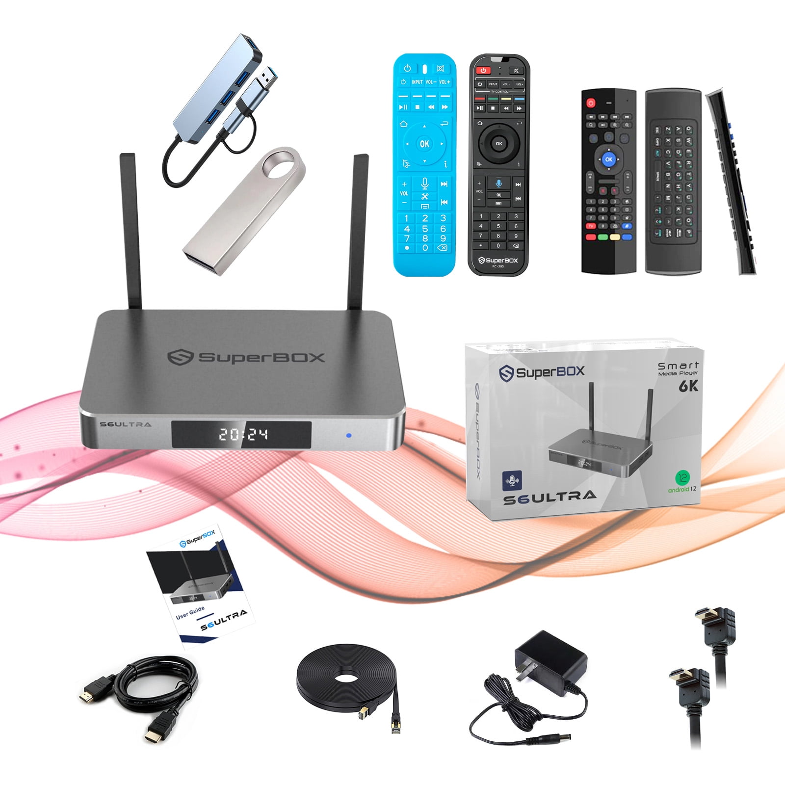 SuperBox S6 Ultra Full Load Smart Box 2026 4GB RAM 128GB - Walmart.com