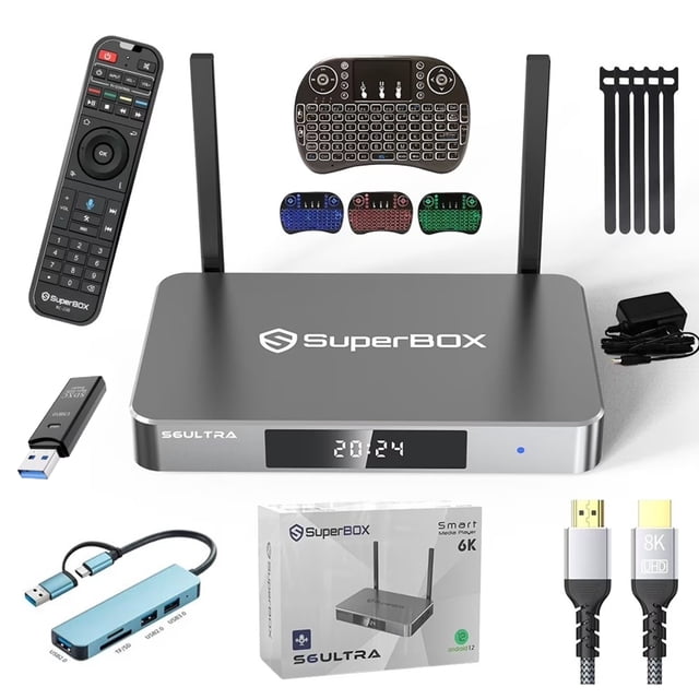 SuperBox S6 Ultra Premium Edition | 2025 Model | 4GB RAM | 128GB ...