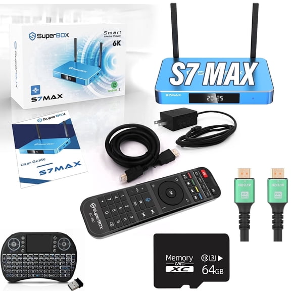 Newest SuperBox S7 Ultra 2026 Fully Loaded, 4G RAM+128G ROM Super Box ...