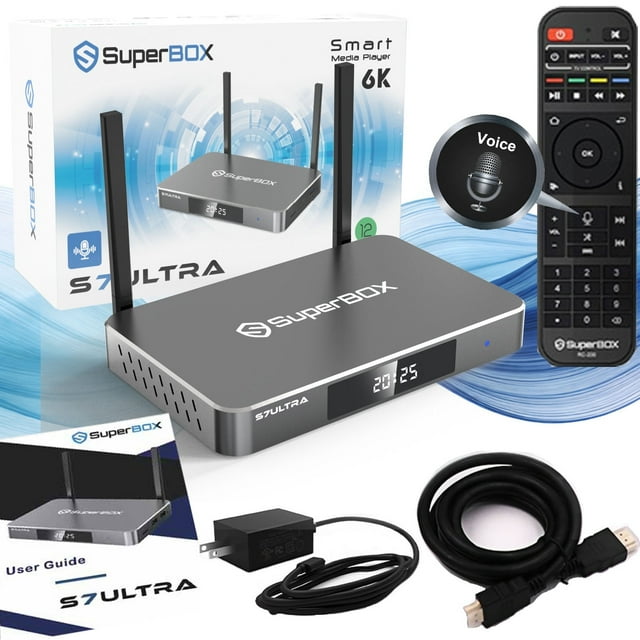 SuperBox S7 Ultra 2026 Fully Loaded | Powerful Smart Box | 6K Ultra HD ...
