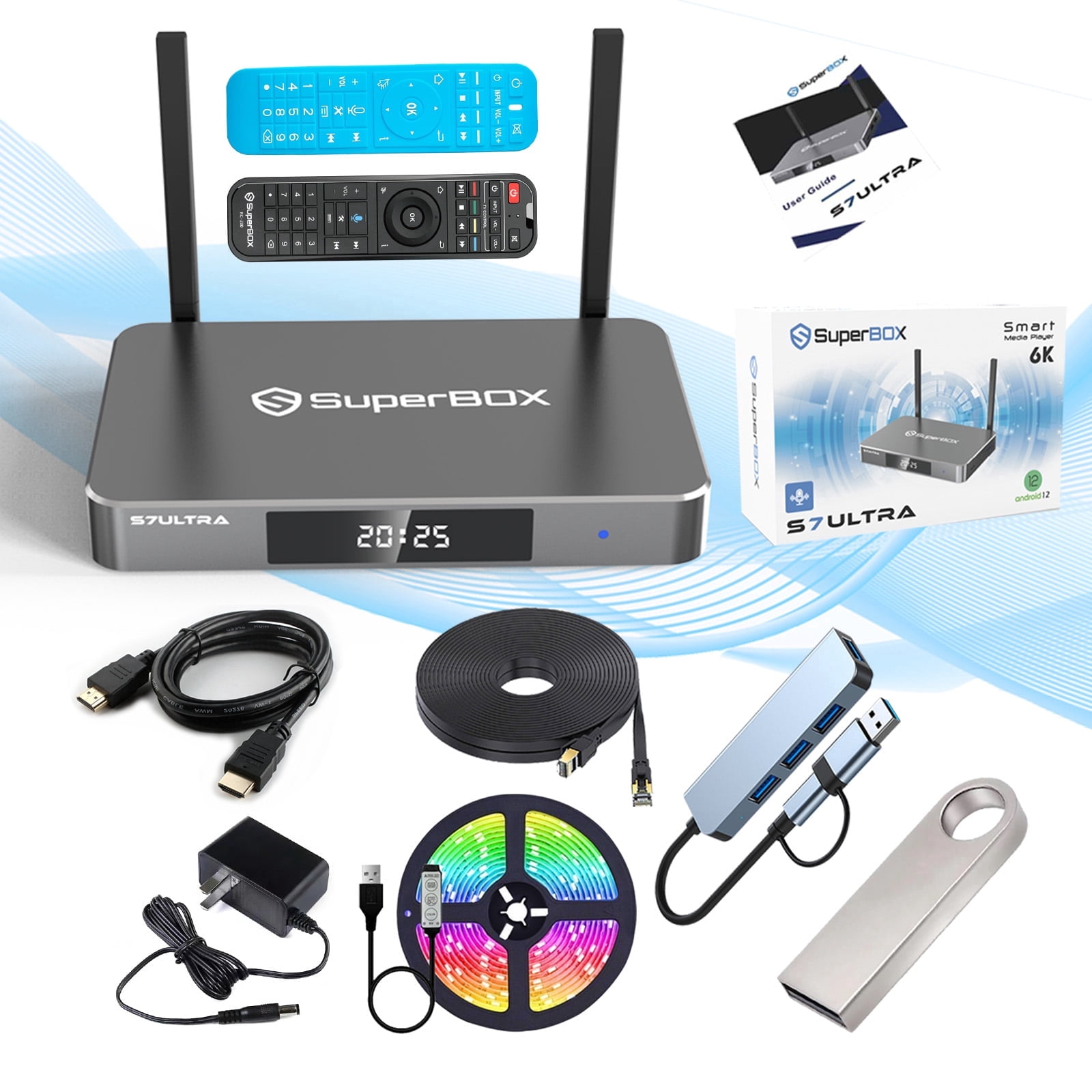 SuperBox S7 Ultra 2026 Latest Android TV Box 4GB RAM 128GB - Walmart.com
