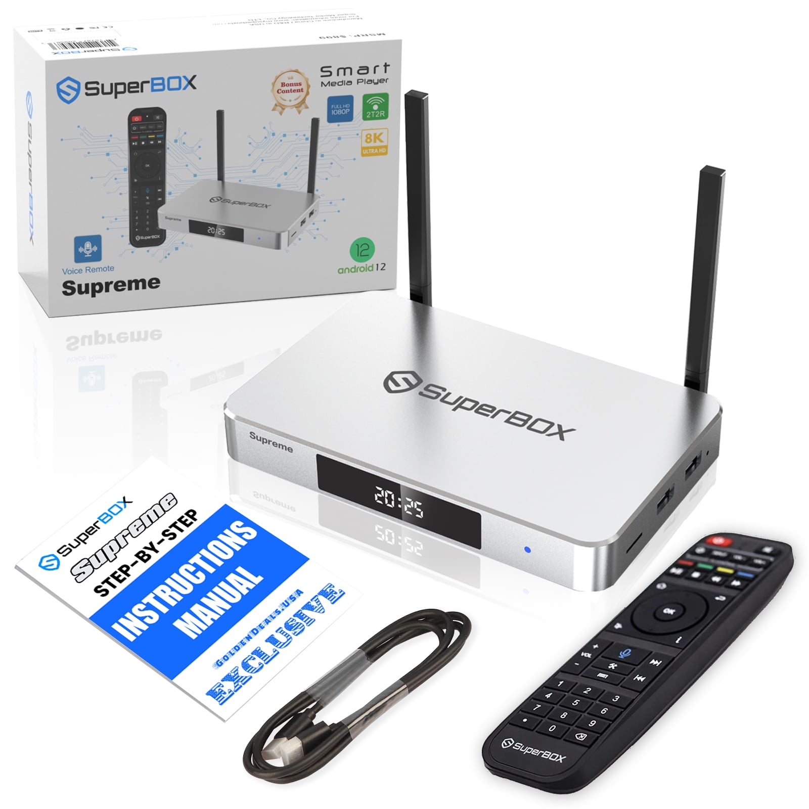 SuperBox Supreme with Premium Edition Apps | 2025 Model | Timeshift ...