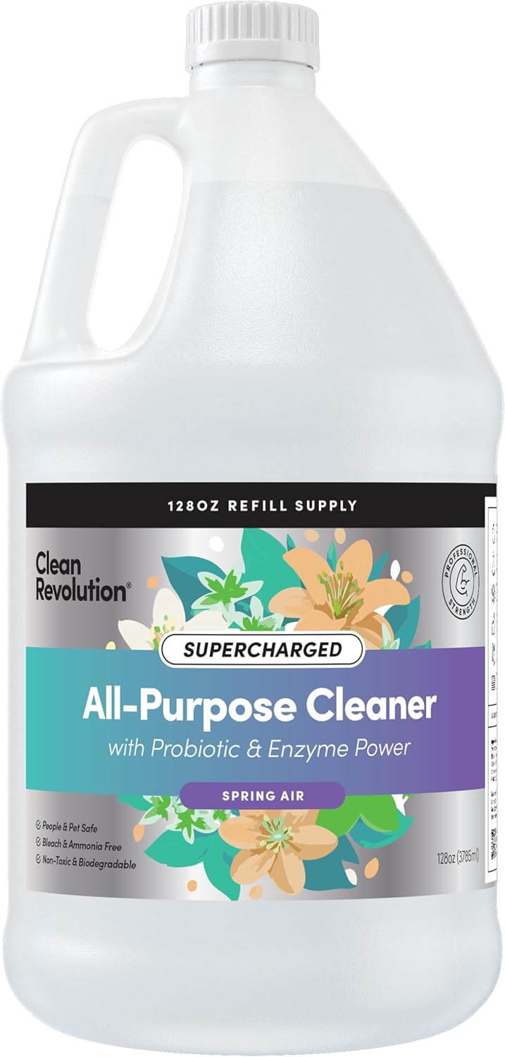 SuperCharged All Purpose Cleaner Refill with Smart Probiotic + Enzyme ...
