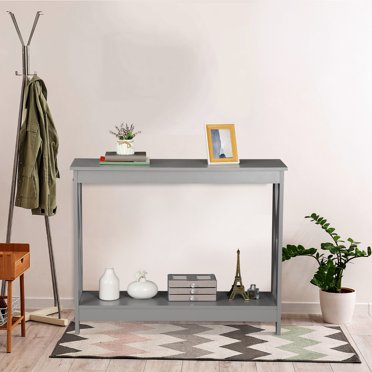 ZENSTYLE Slim Small Space Console Table, Long Narrow for Behind Couch ...