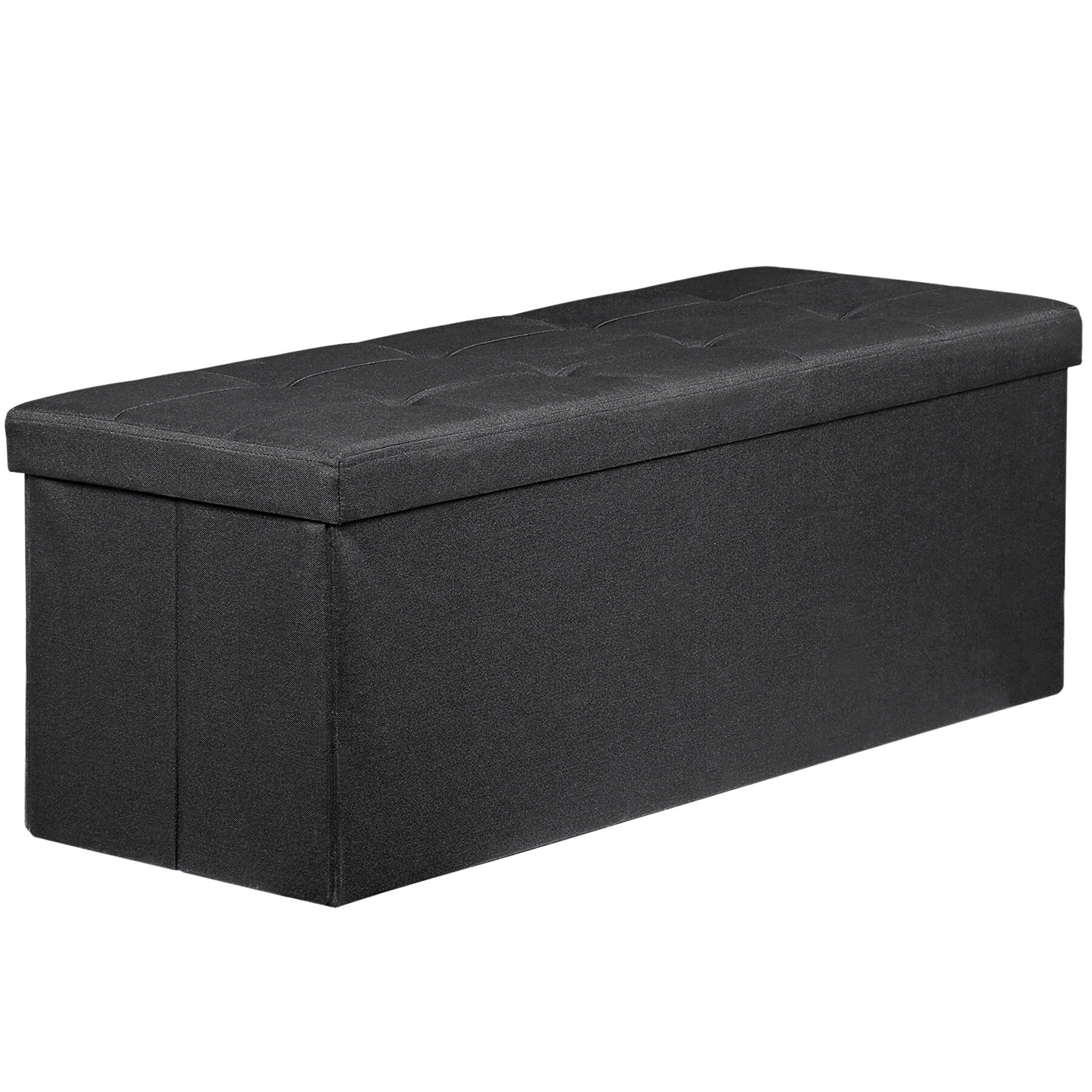 SuperDeal Storage Ottoman Bench Folding Bench Chest Foot Rest Stool ...