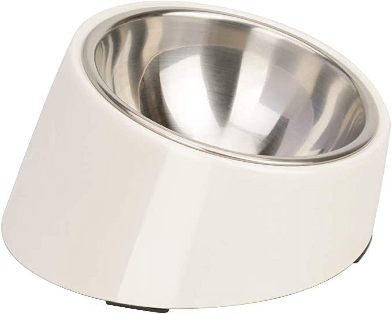 SuperDesign Mess Free 15° Slanted Bowl for Dogs and Cats, Tilted Angle ...