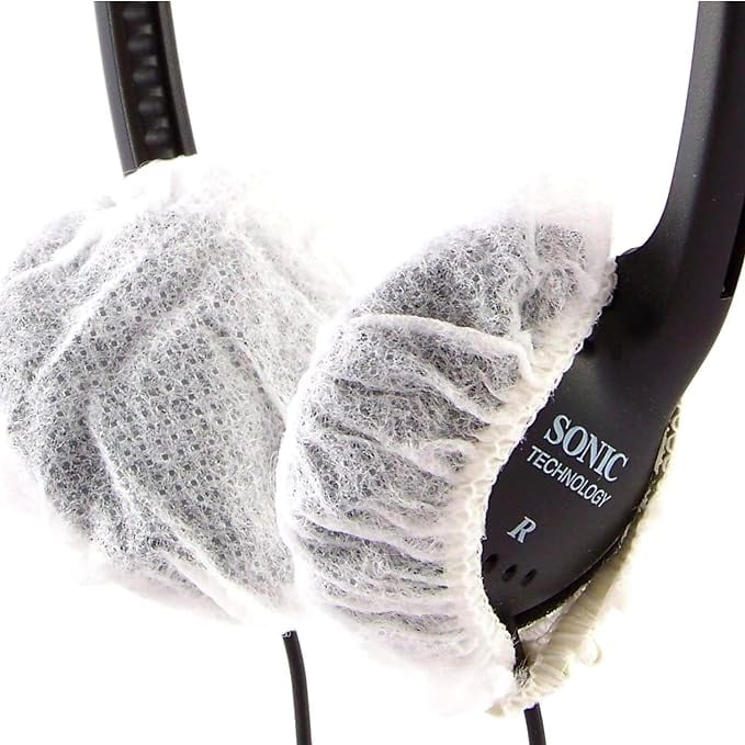 SuperEar Disposable Sanitary Ear Covers for Headphones and Headsets ...