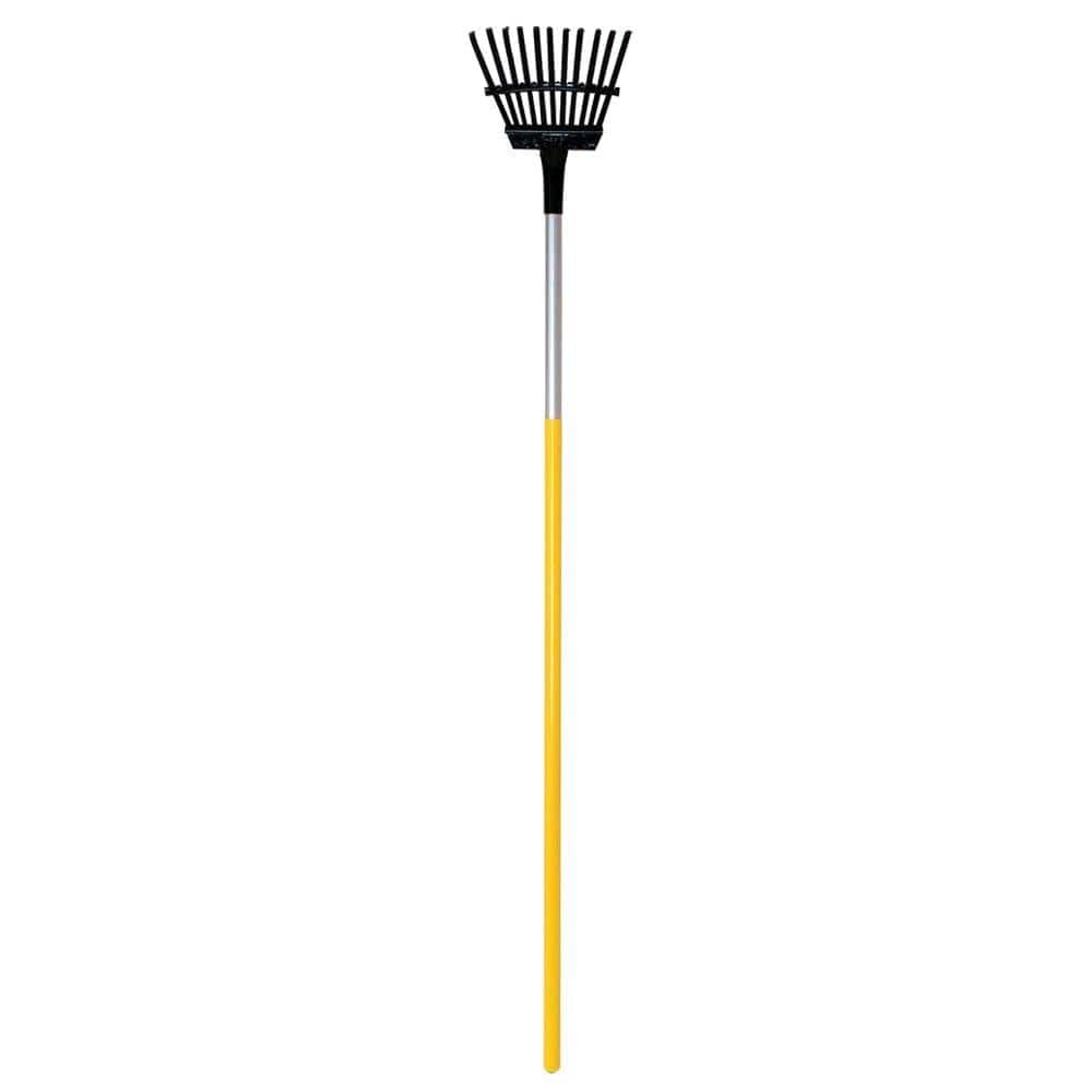 SuperFlex 48 in. Handle 11-Tine Steel Shrub Rake - Walmart.com