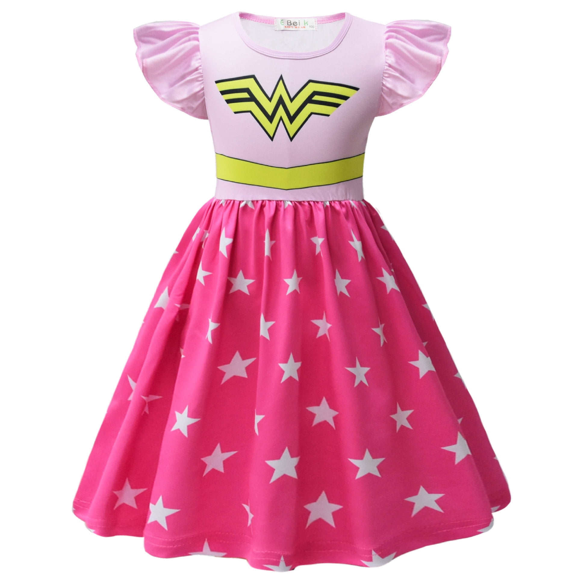 SuperGirls Costume for Girls Princess Dress Halloween Party Outfit ...