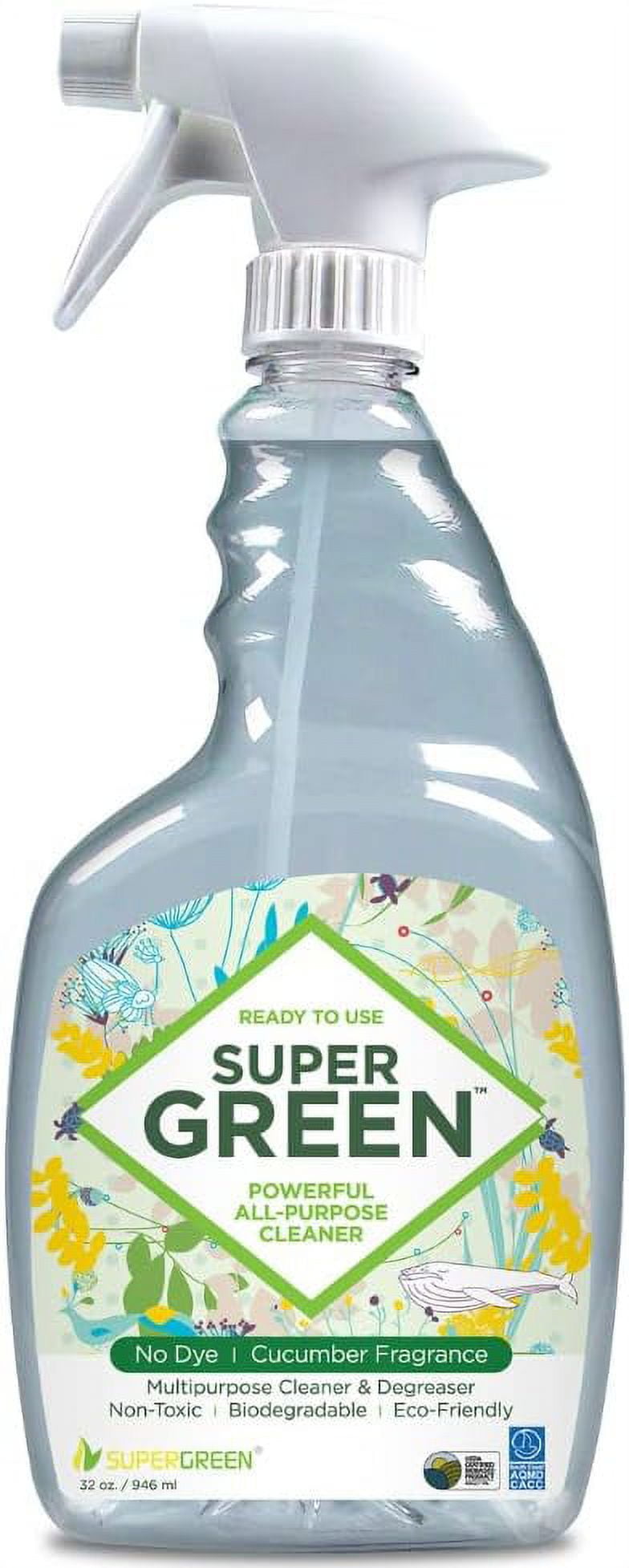 SuperGreen Powerful All-Purpose Cleaner and Degreaser | USDA Certified ...