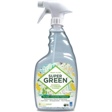 Fit Organic All-Purpose Cleaner and Degreaser Spray, Free & Clear 32 Oz ...