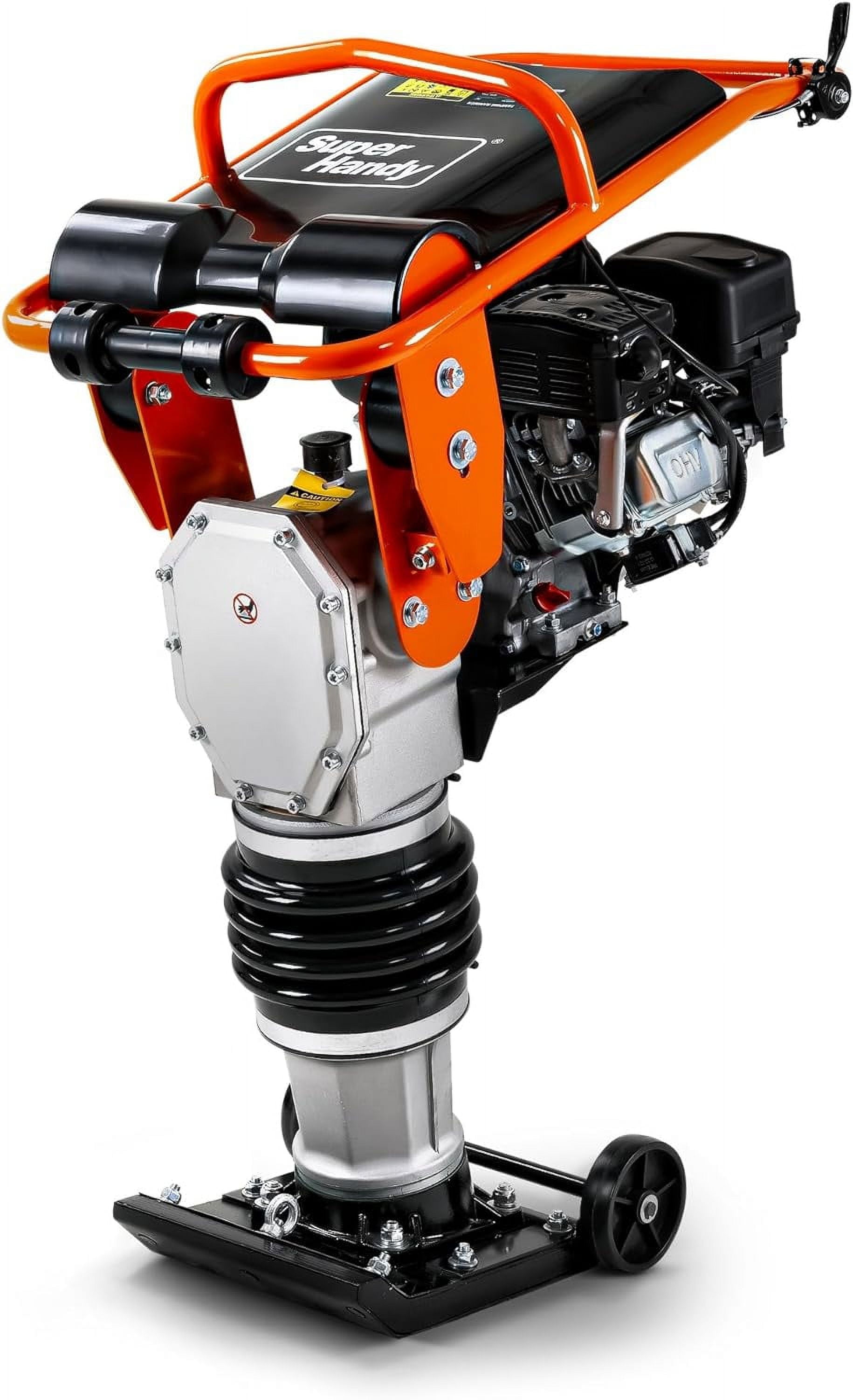 SuperHandy, Jumping Jack Tamping Rammer, 209cc, 7HP Gas Engine ...