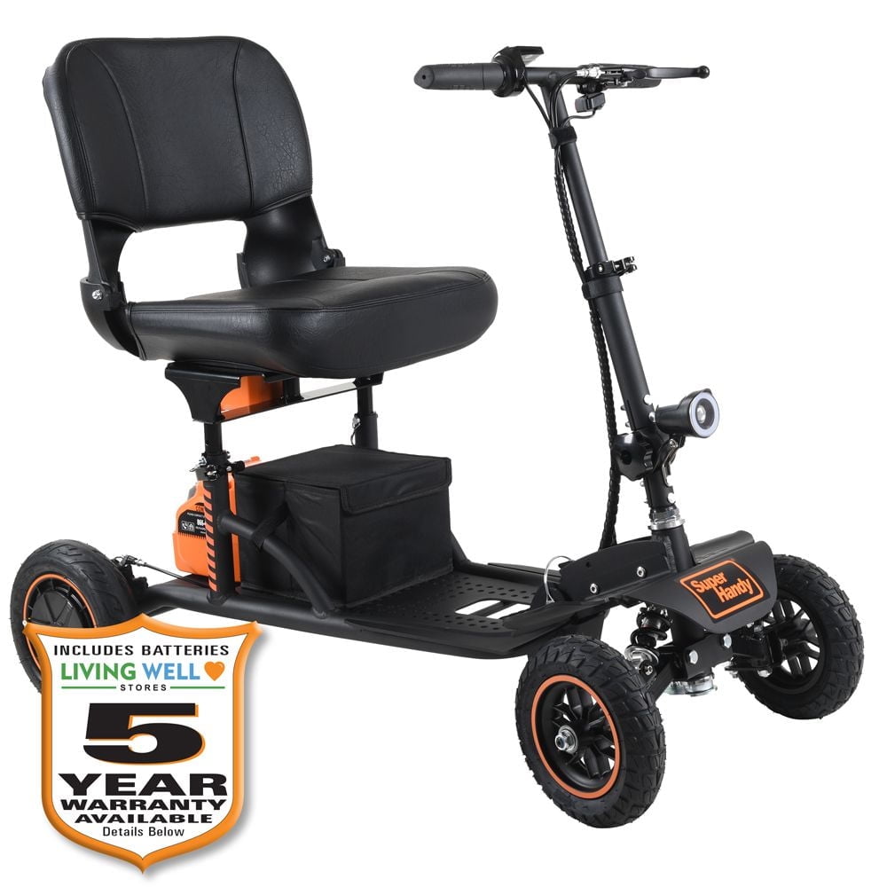 SuperHandy Explorer Rugged 4-Wheel Scooter - Walmart.com