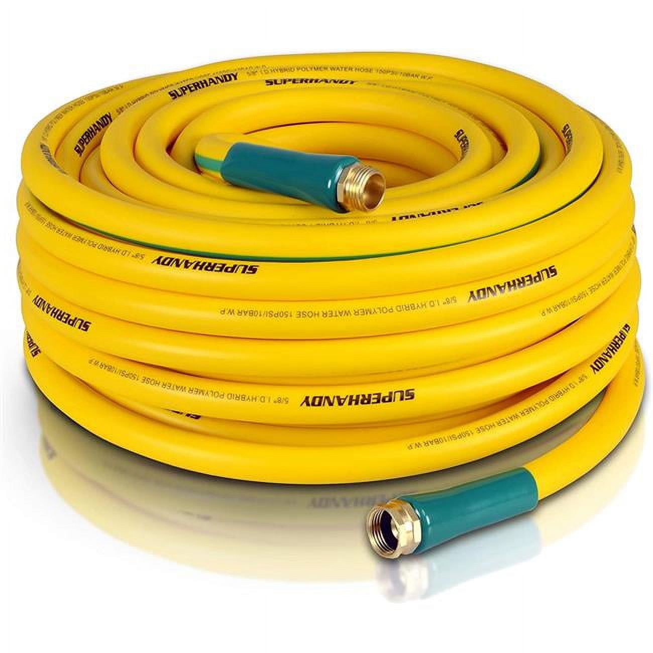 SuperHandy Garden Water Hose, 5/8" x 100' Ft, 3/4" Threaded, Flex ...