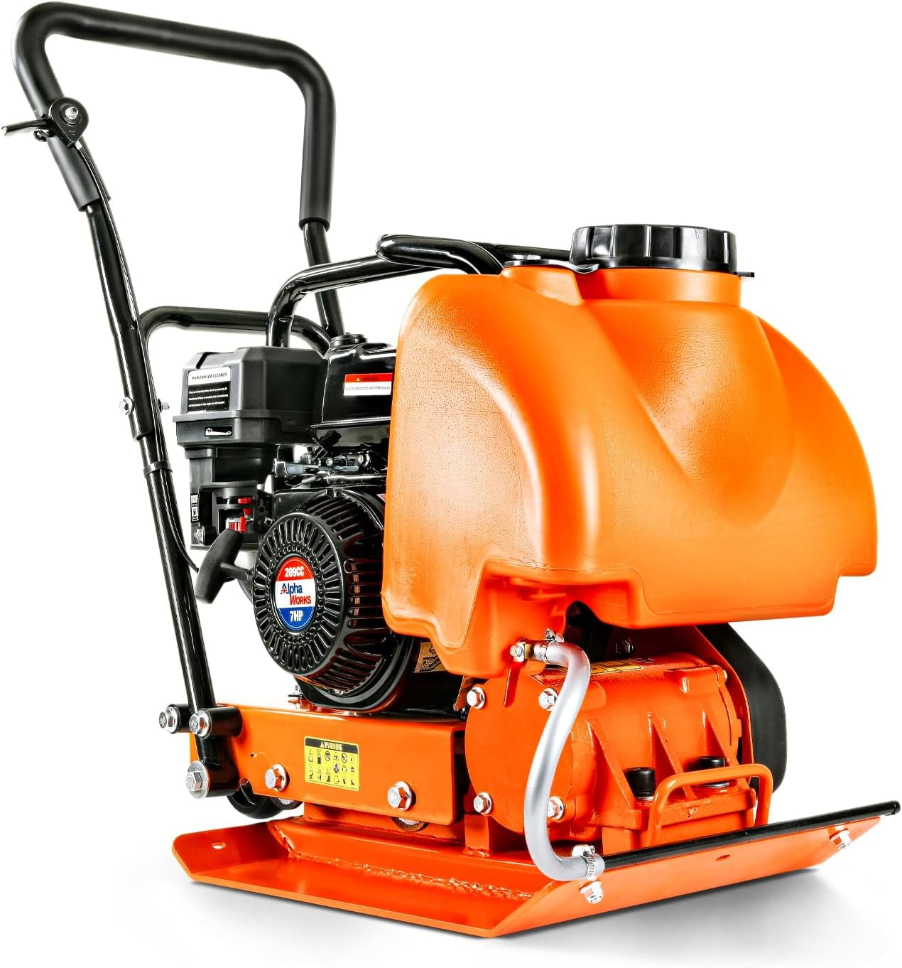 SuperHandy Plate Compactor, 7HP 4-Stroke Engine, 5500VPM, 4200lbs ...