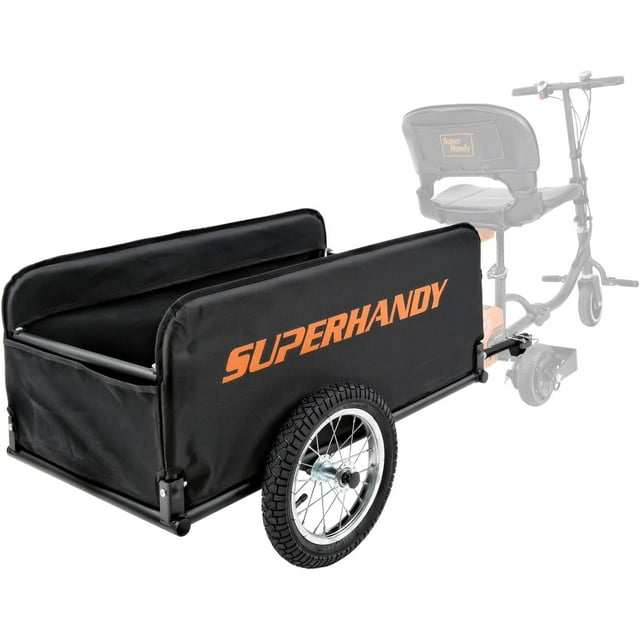 SuperHandy Folding Scooter Cargo Trailer - 155 lbs, Tool-Free Setup ...