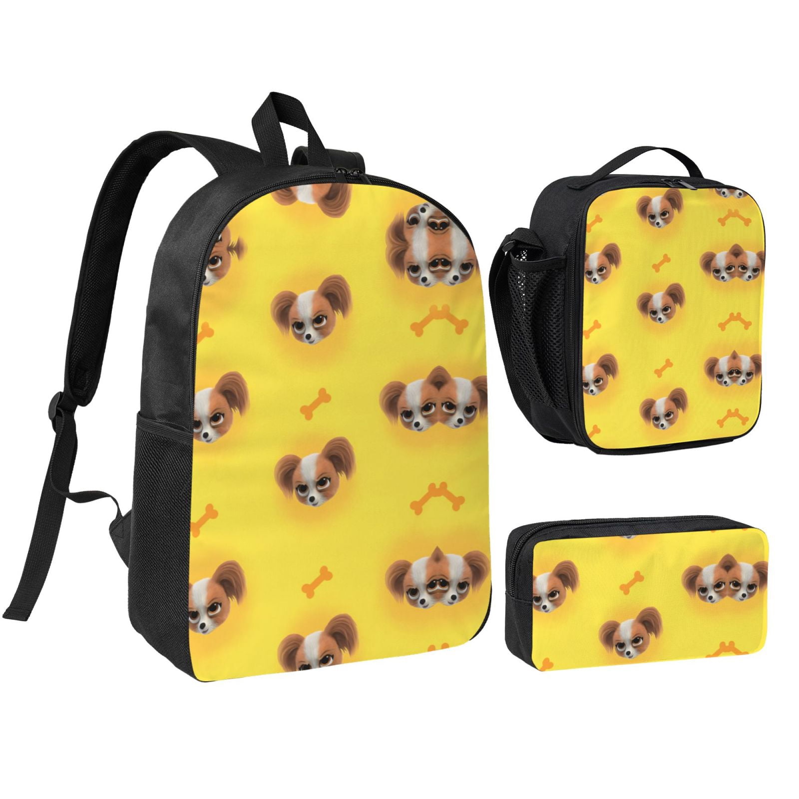 SuperKitties 3-Piece Backpack Set – bag + case + lunch bag - Walmart.com