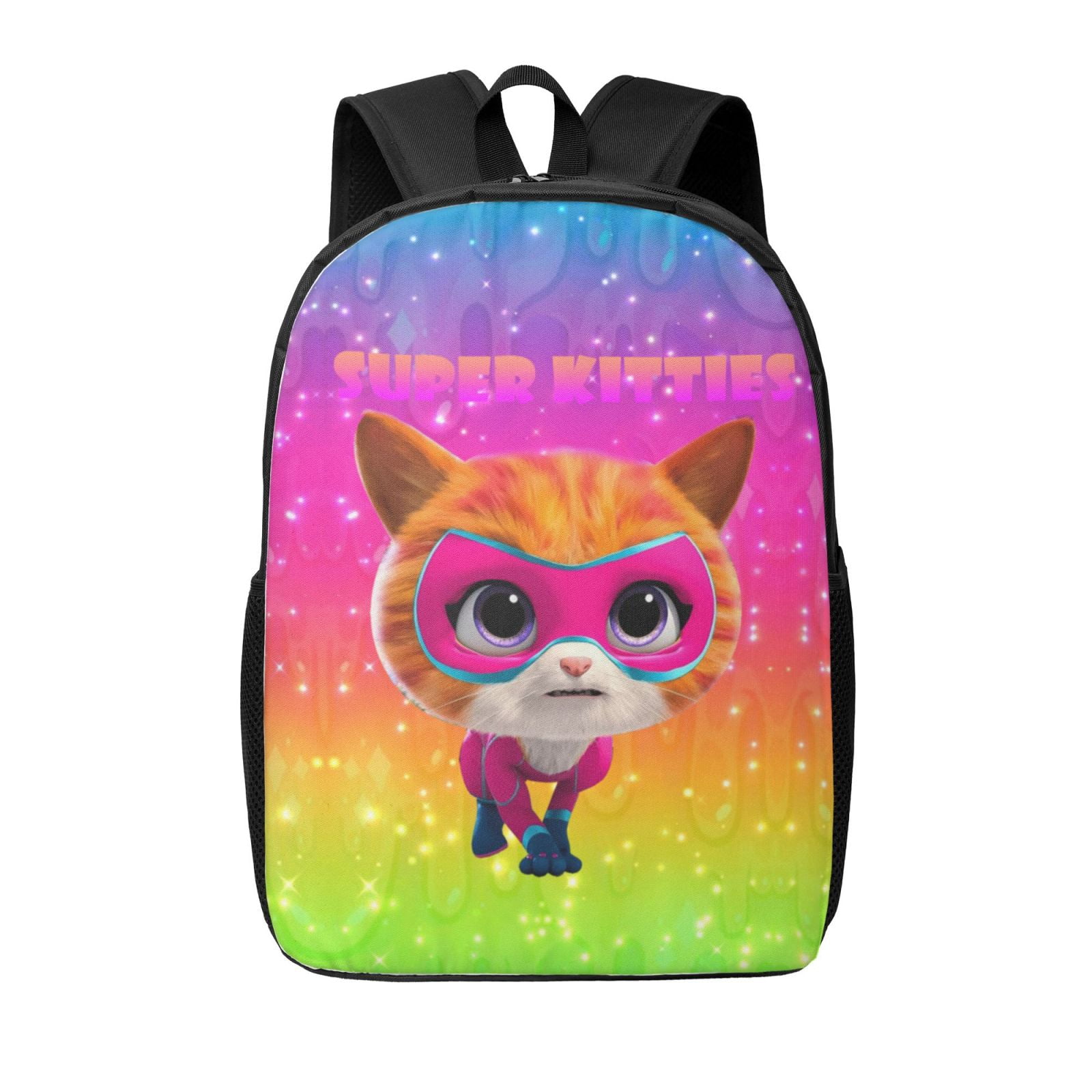 SuperKitties Backpack 17 Inch Large Capacity Casual School Bag ...