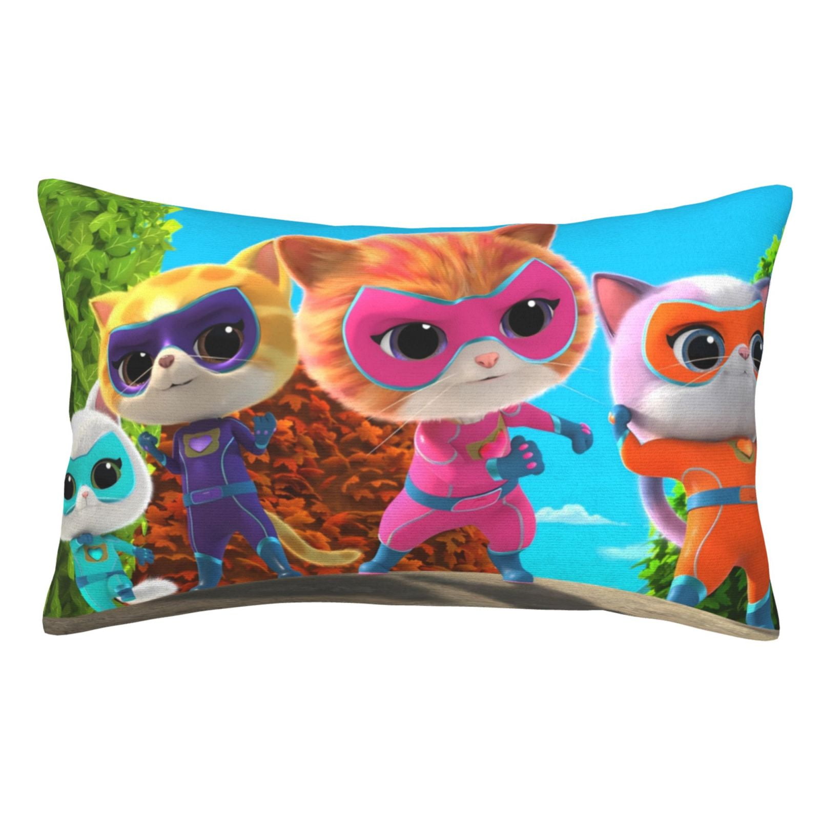 SuperKitties Pillowcases, Super Soft and Cozy Fuzzy Pillow Cases with ...