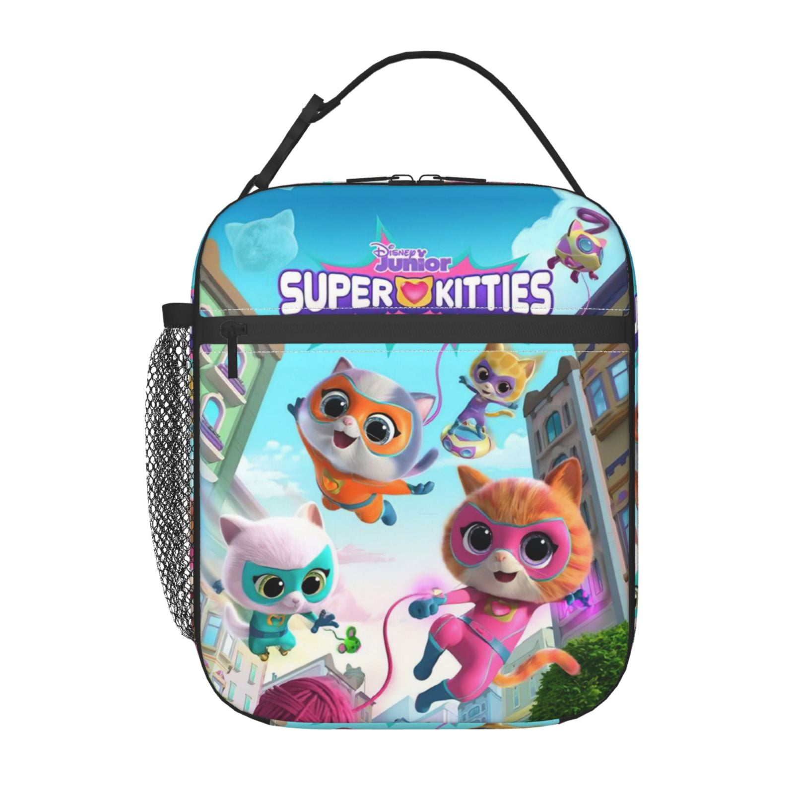 SuperKitties Portable Insulated Lunch Bag – Thermal Lunch Tote with ...