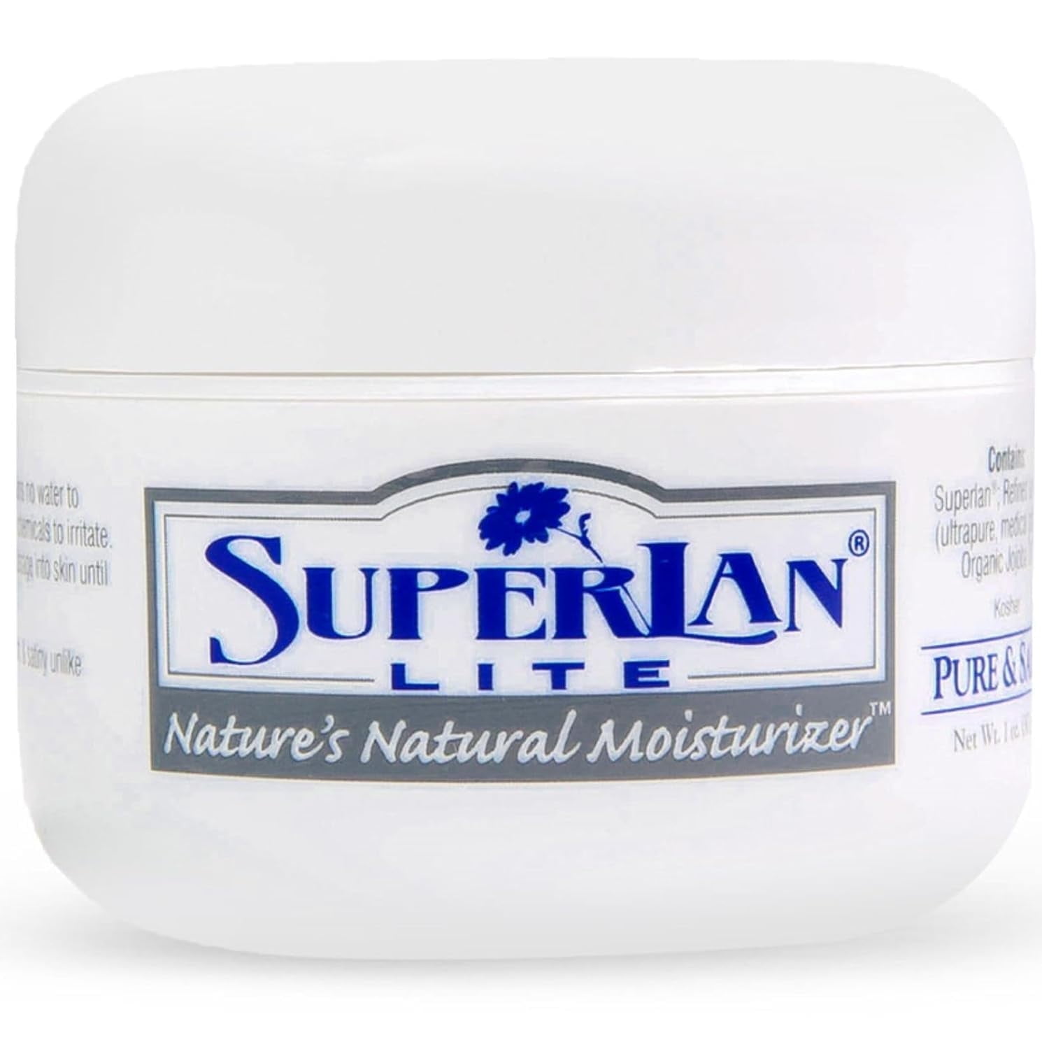 SuperLan Lite Organic Moisturizing Cream Hypoallergenic Skin Care ...