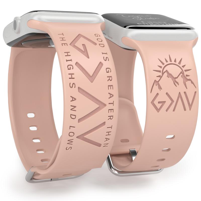 SuperLugano God is Greater Watch Band compatible with iWatch Smartwatch ...