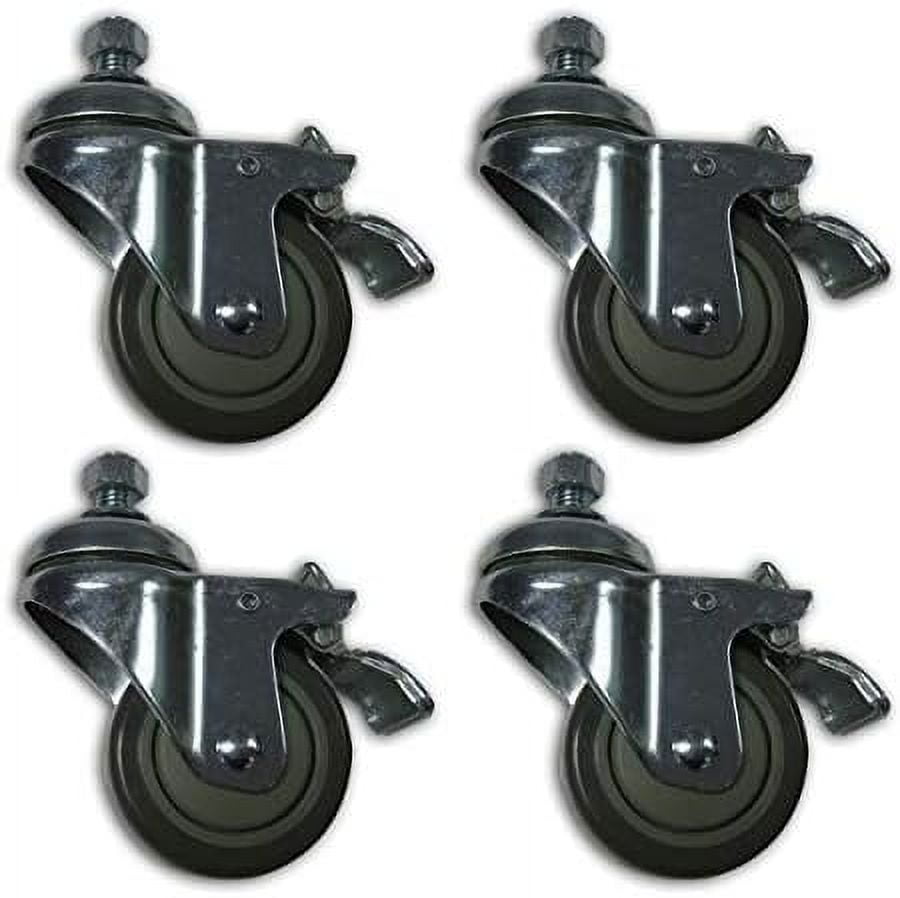 SuperMax Swivel and Lock Casters$$Office - Walmart.com