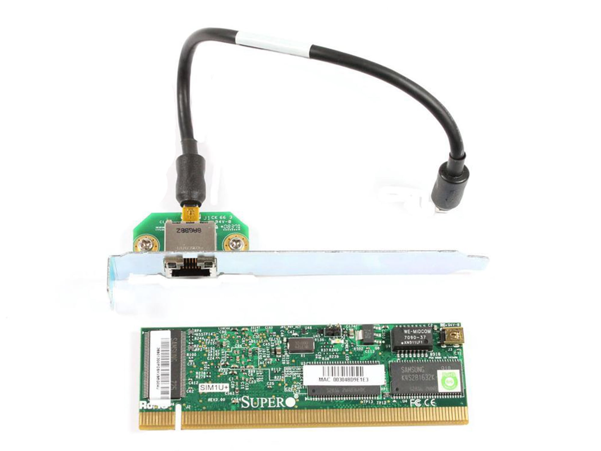 Pre-Owned SuperMicro IPMI Remote Management Card With AOC-USB2RJ45 ...