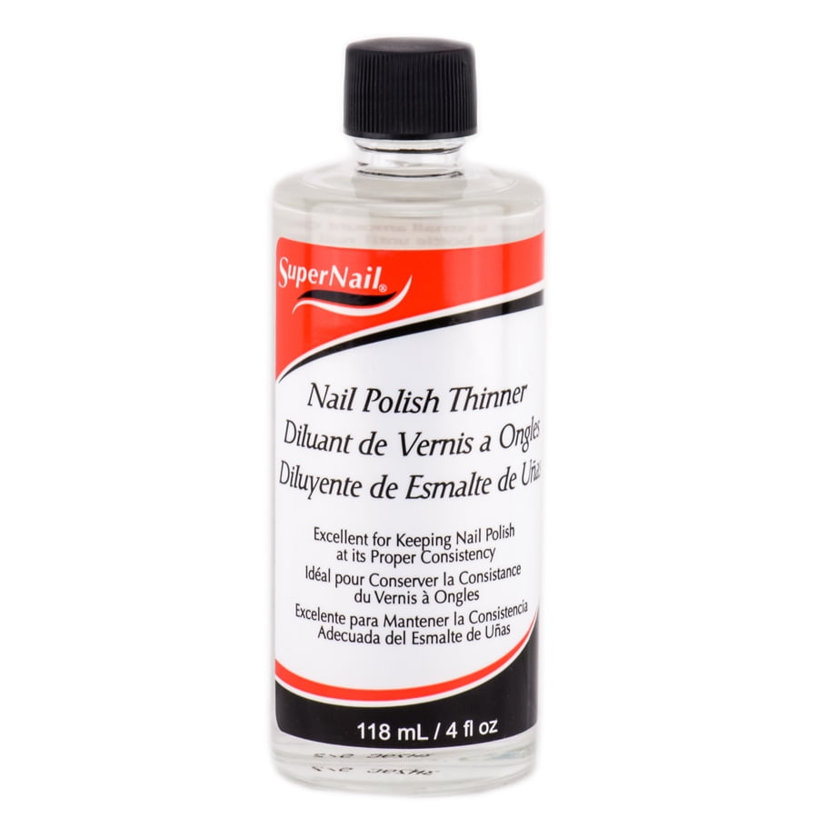 SuperNail Nail Polish Thinner, 0.4 Oz - Walmart.com