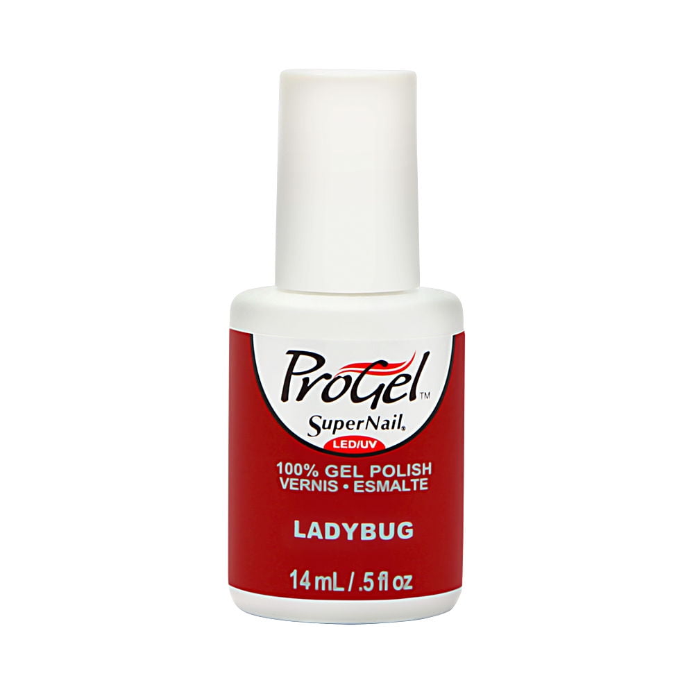 SuperNail ProGel Gel Polish 14ml/0.5oz Ladybug - Walmart.com
