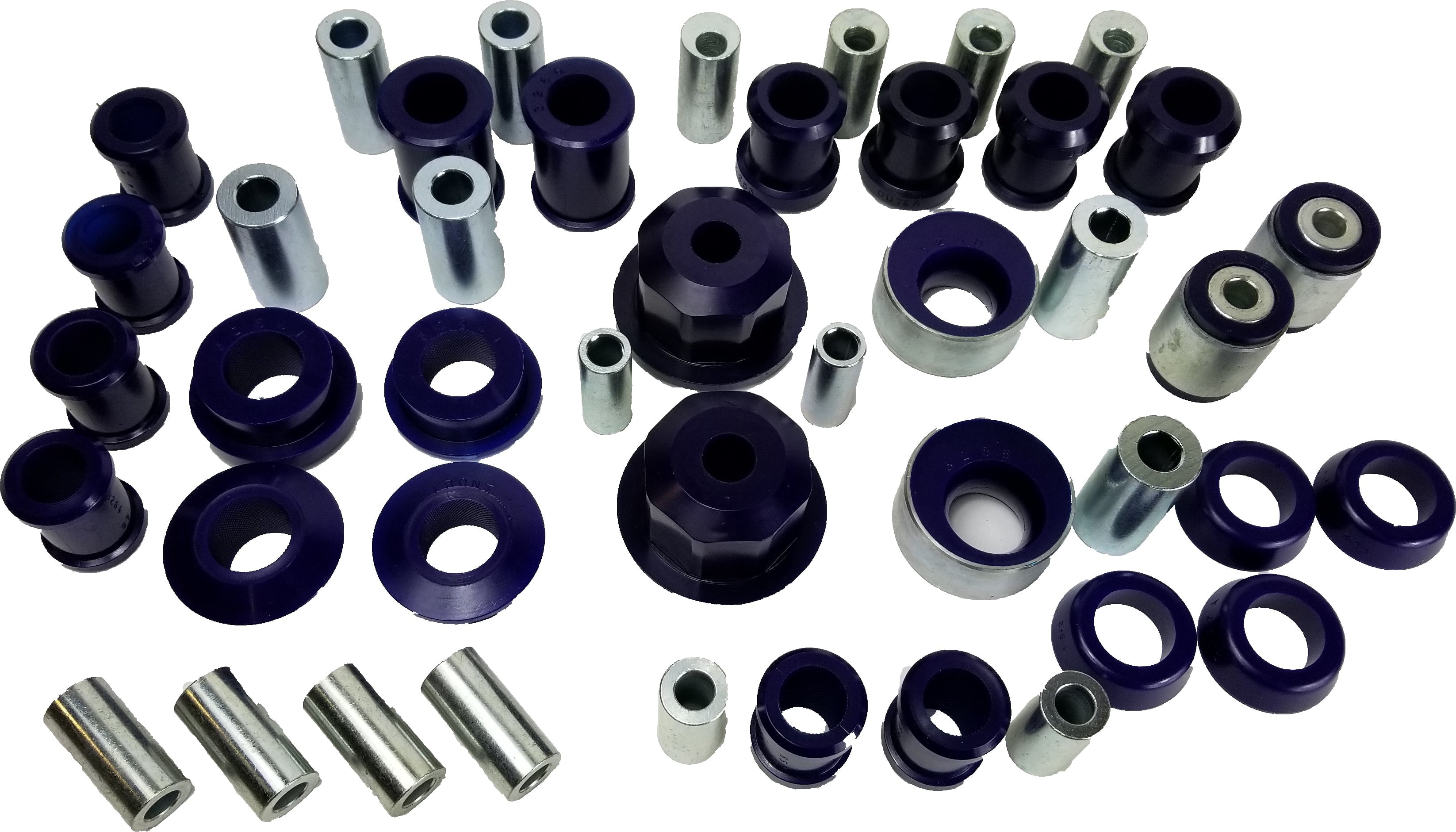 SuperPro KIT6000AK Front and Rear Suspension Bushing Kit Compatible ...
