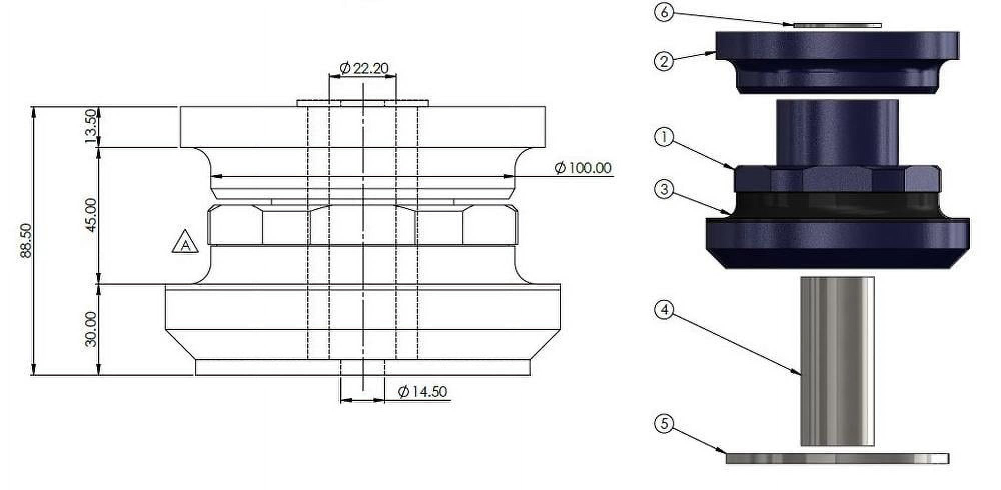SuperPro Suspension Subframe Bushing Kit - Walmart.com